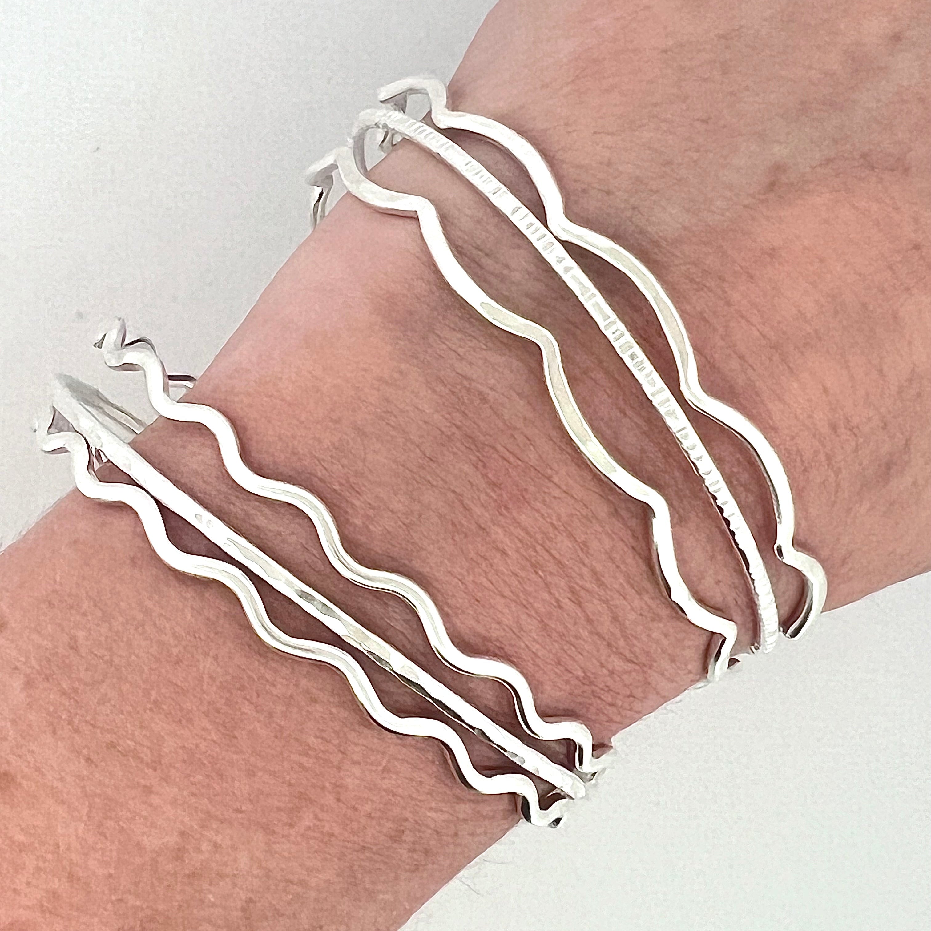 February 21, 2026 - Wavy Stack Bangle Bracelets Workshop – Danielle ...